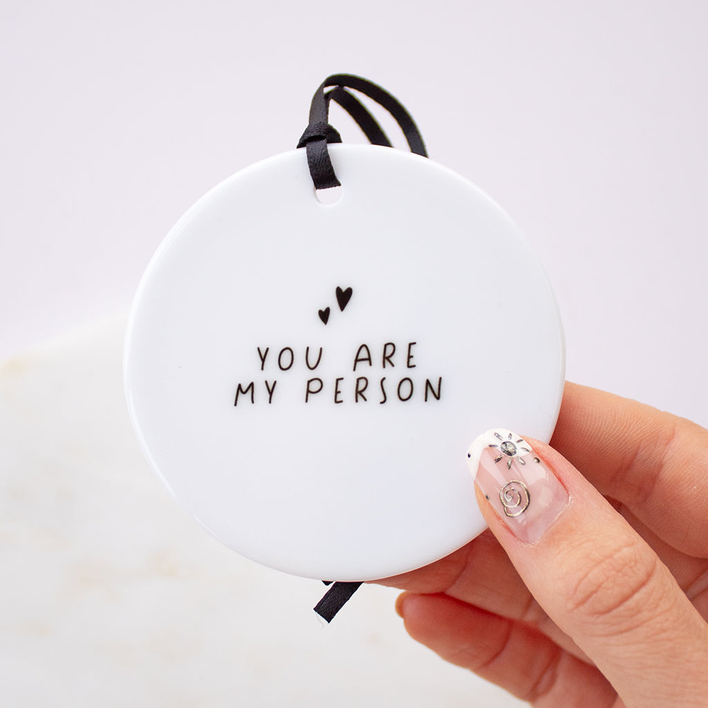 Boxed Ceramic Keepsake | "You Are My Person" – TreatBox