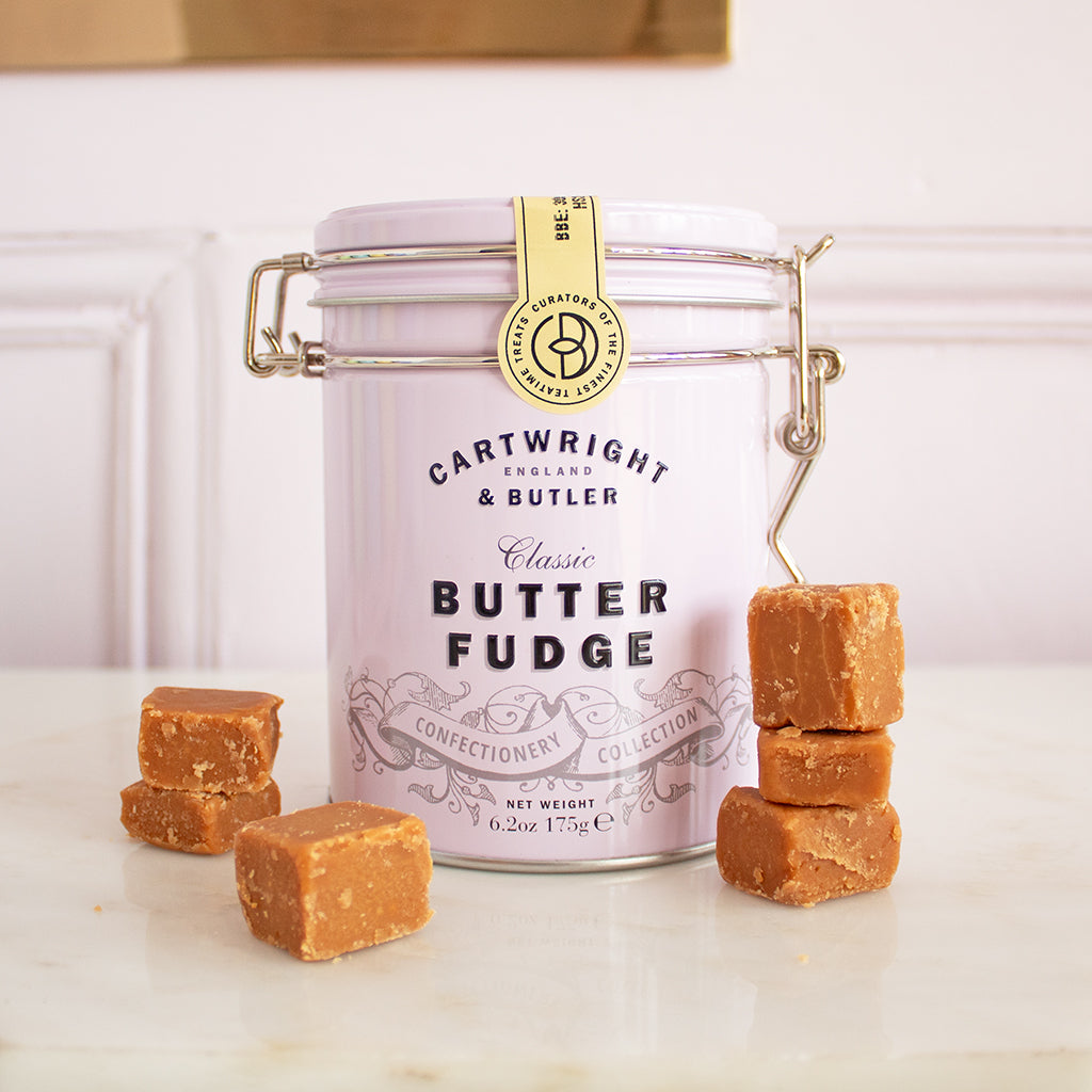 Tin of Cartwright & Butler Butter Fudge – TreatBox