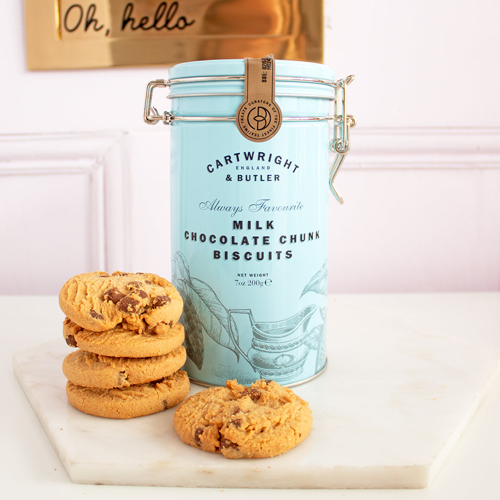 Milk Chocolate Chunk Cartwright & Butler Biscuits – TreatBox
