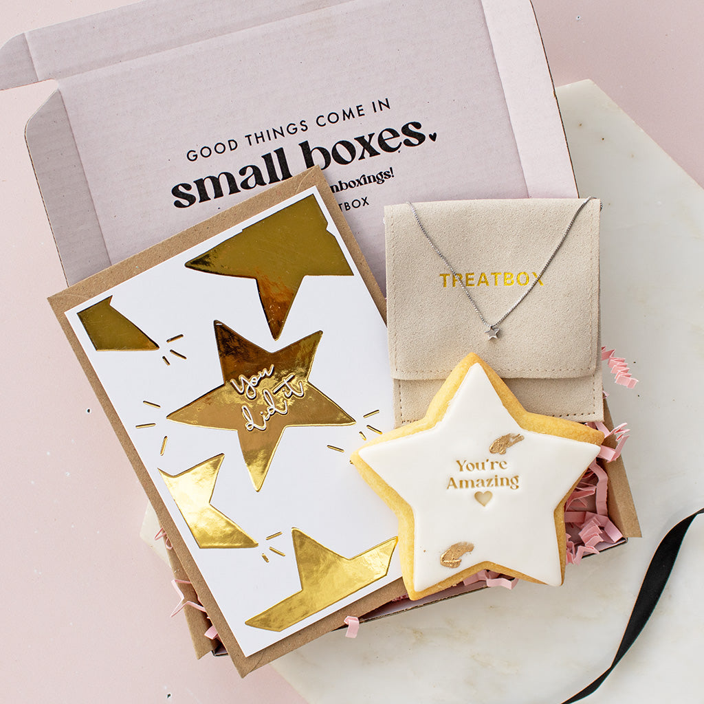 Mini Congrats You Did It | Ready To Go Letterbox TreatBox – TreatBox