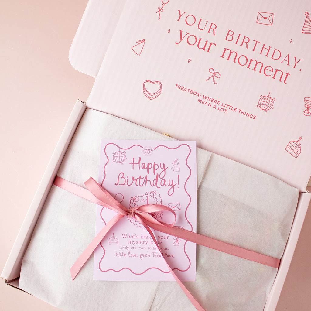 Mystery Birthday Box | Ready To Go TreatBox – TreatBox