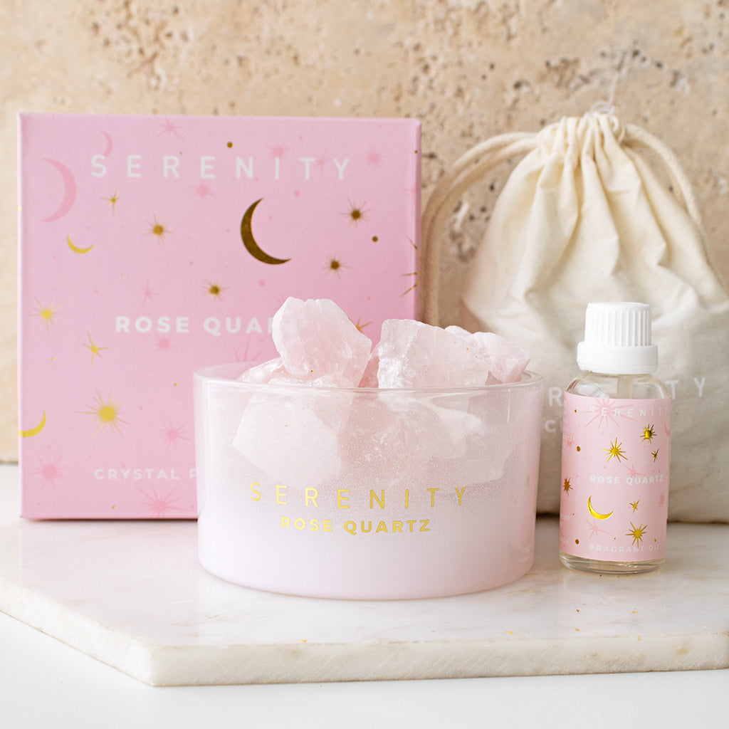 Love Rose Quartz Crystal Potpourri & Oil – TreatBox